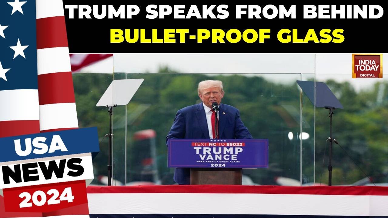 Trump Speech In 1st Outdoor Rally Since Assassination Attempt ...