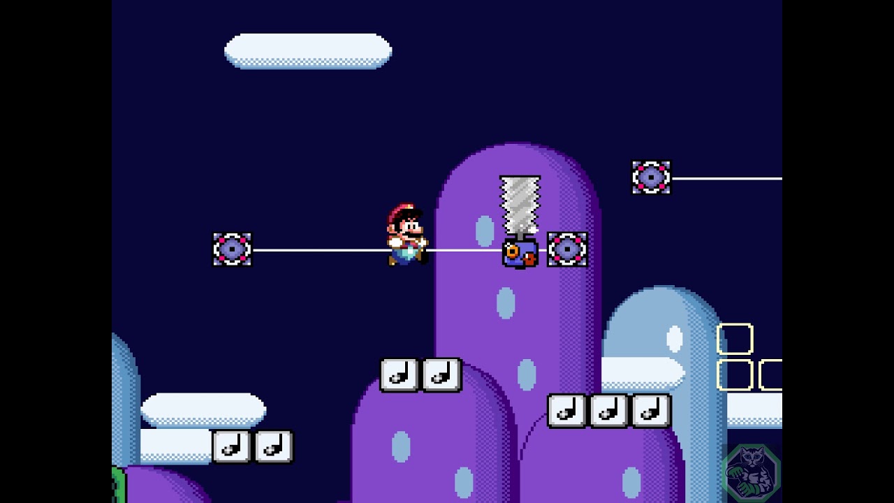 Super Mario World *SNES* (HACK) of Jumps and Platforms - YouTube
