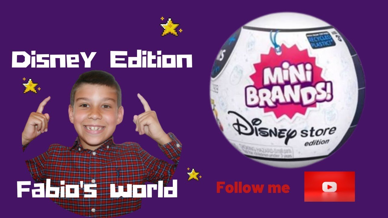 Disney mini brands ball. - YouTube