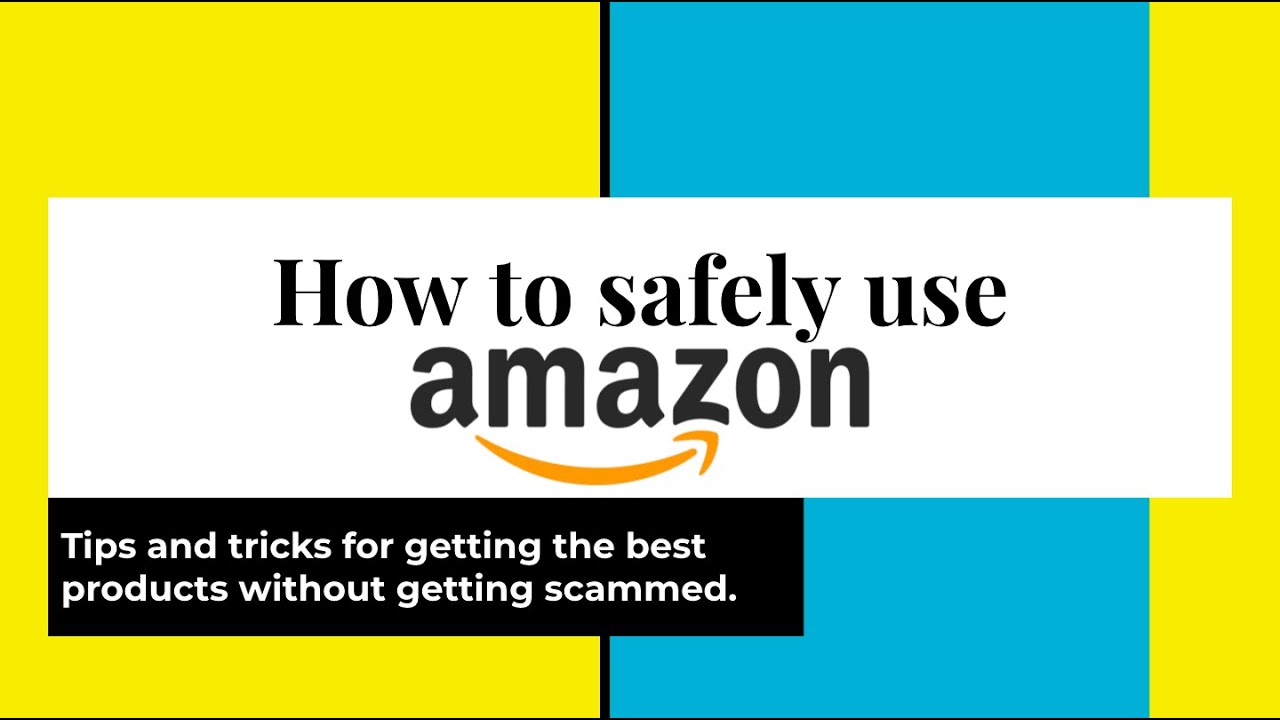 Stay Safe while Shopping on Amazon - YouTube