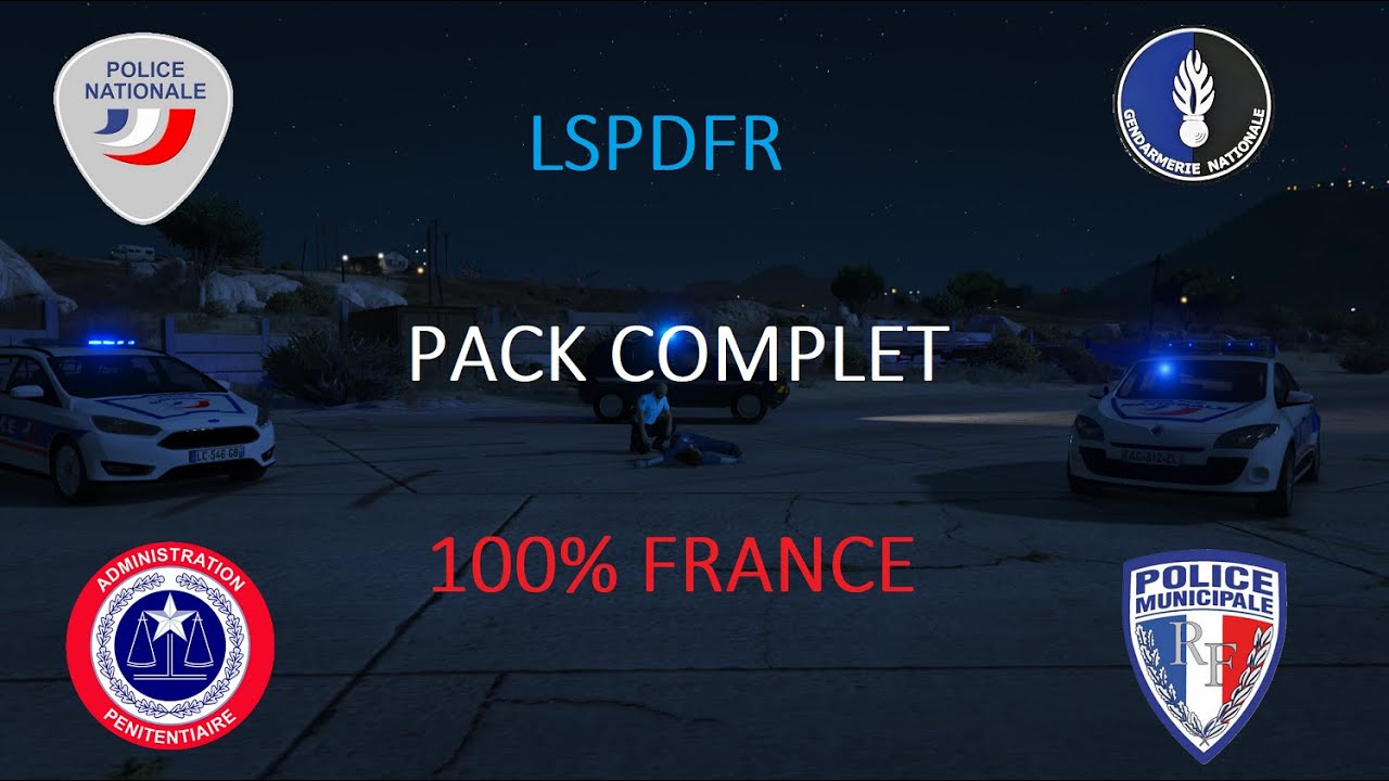 tuto LSPDFR Pack complet 100% France 2.6 (vidéo plus disponible avec ...