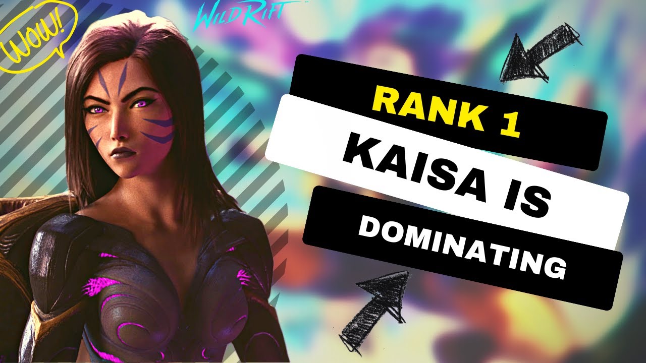 WILD RIFT KAISA | BEST KAI'SA IN WILD RIFT | KAISA GAMEPLAY #wildrift ...