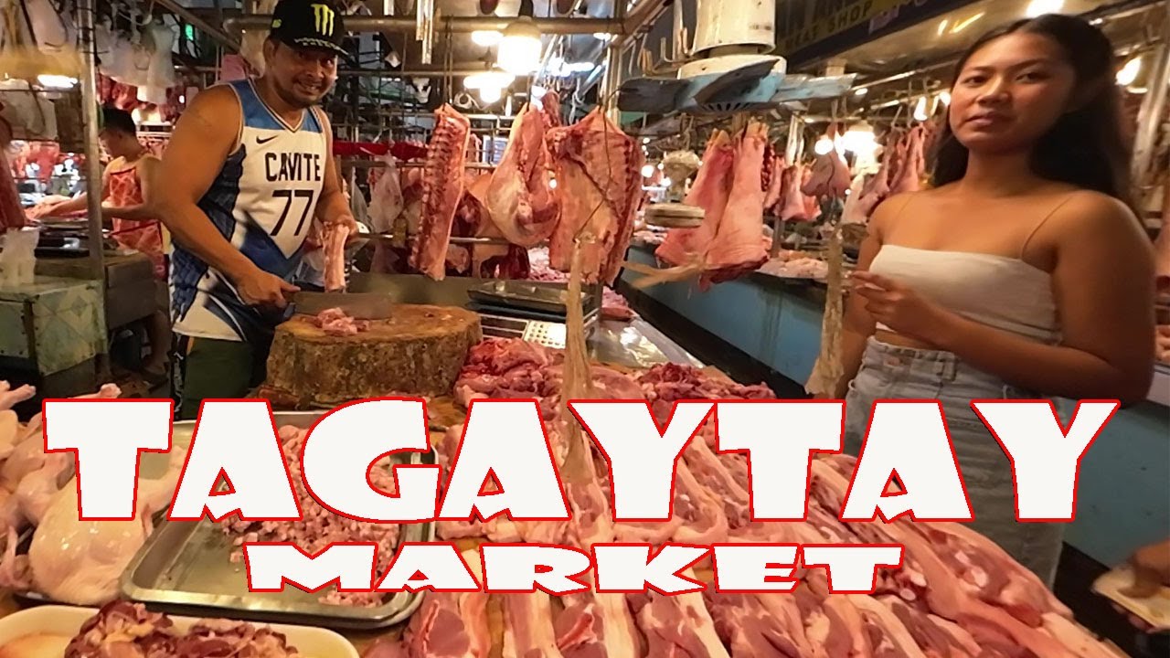 EXPLORING TAGAYTAY WET MARKET AND FRUIT MARKET - YouTube