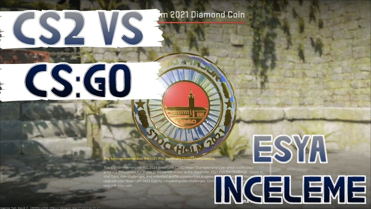 CS2 VS CS:GO! - Öğe İnceleme Farklılıkları - YouTube