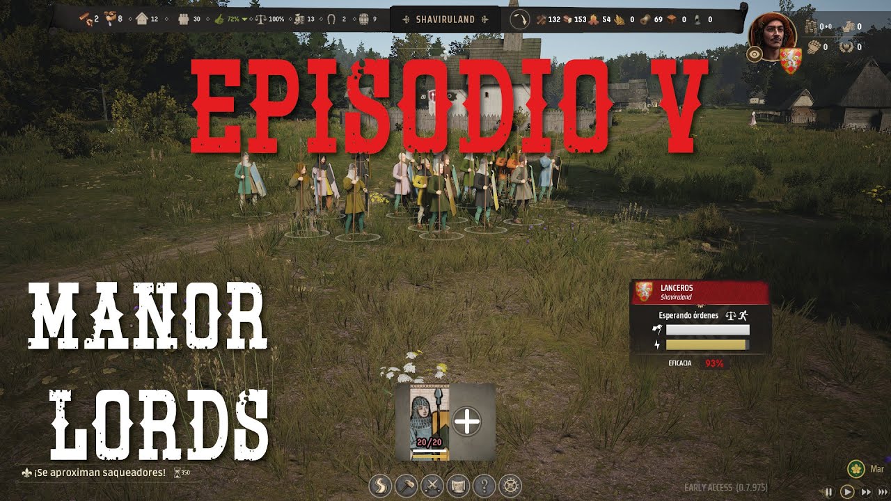 "¡Lucha Contra los Bandidos del Bosque! | Manor Lords Ep. 5" - YouTube