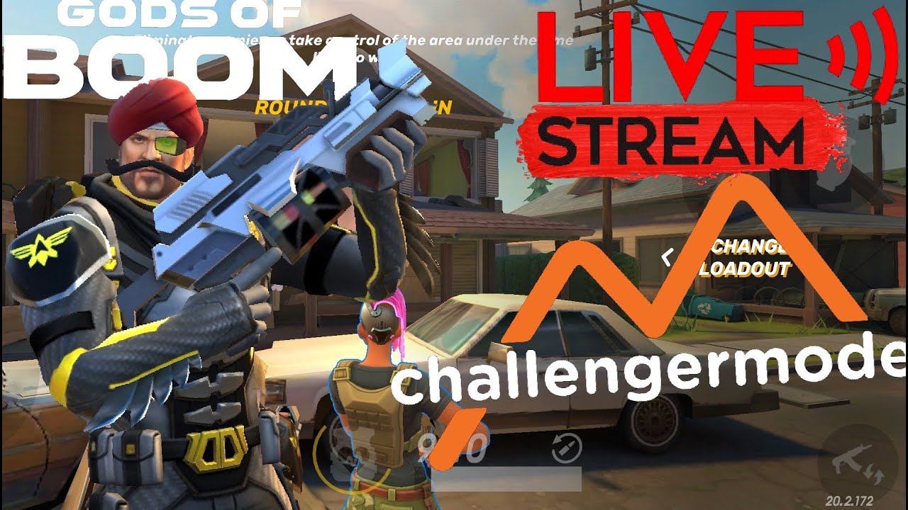 GODS OF BOOM ESPORTS 🇮🇳 LIVESTREAM #4 CHALLENGERMODE - YouTube