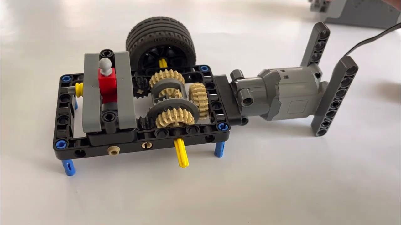 LEGO Technic Diff Lock in Action - YouTube