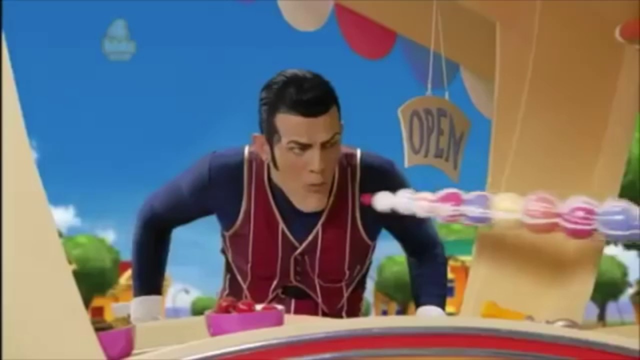 Robbie Rotten sells ice cream to himself - YouTube