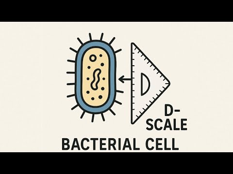 Bacterial Cell Diagram | Easy Drawing Using D-Scale | Biology Diagram ...