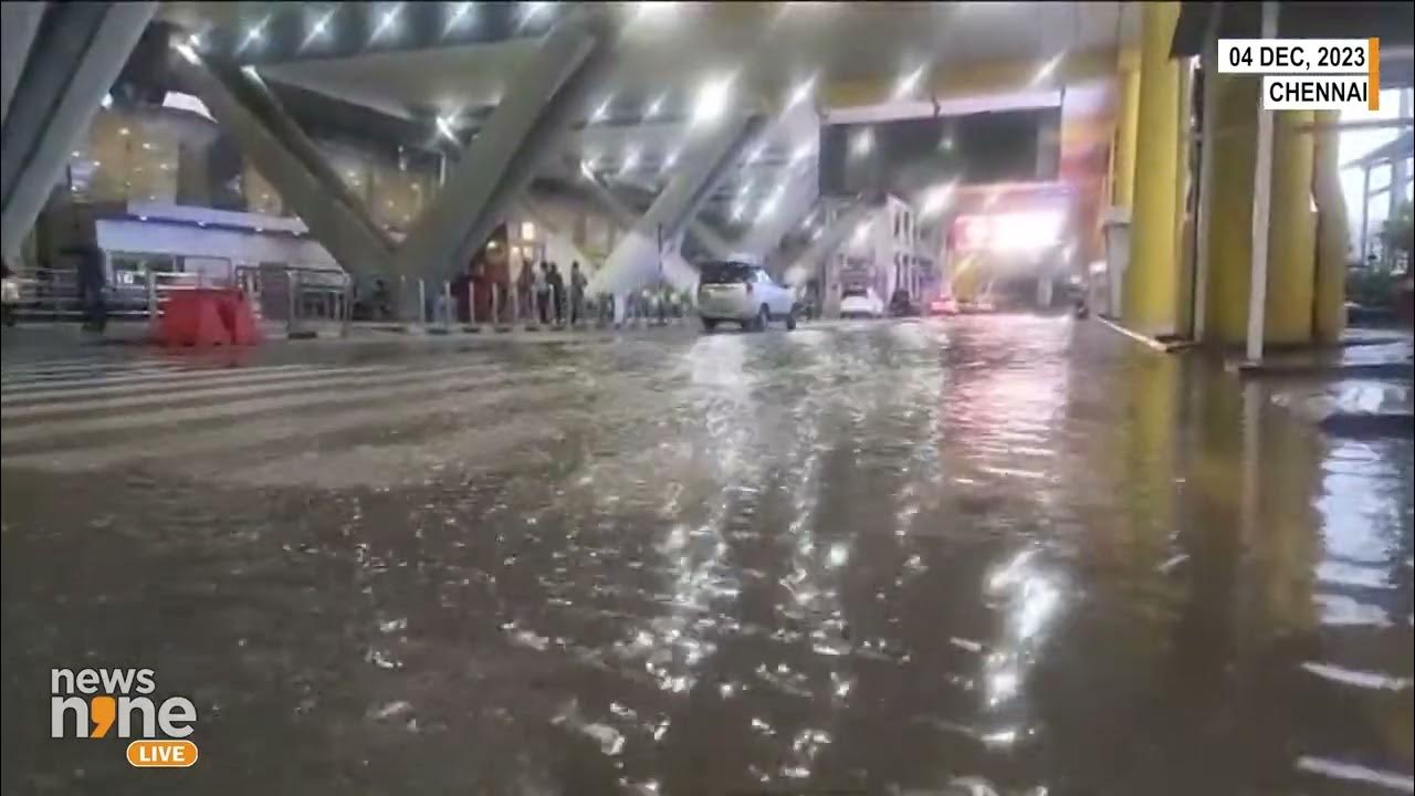 "Cyclone Michaung Impact: Chennai Airport Shuts Down Till 11:30 PM, Airlines Issue Travel ...