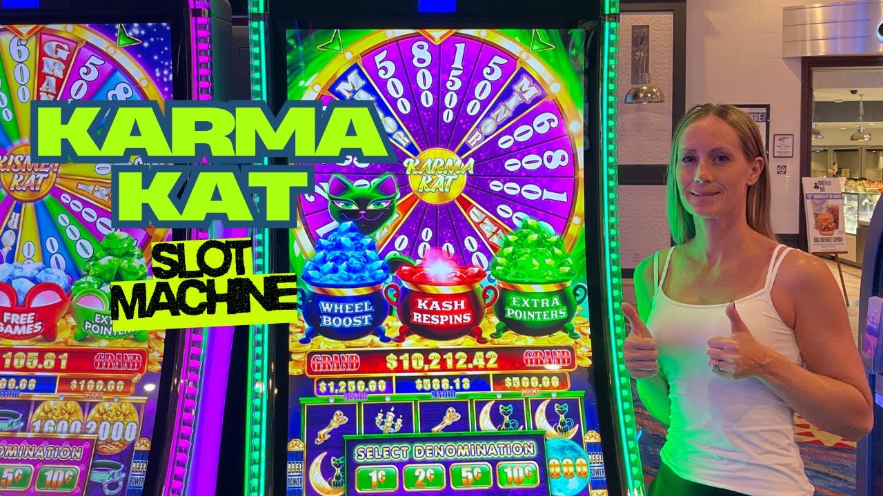 Karma Kat Slot Machine Fun! 🐱 - YouTube