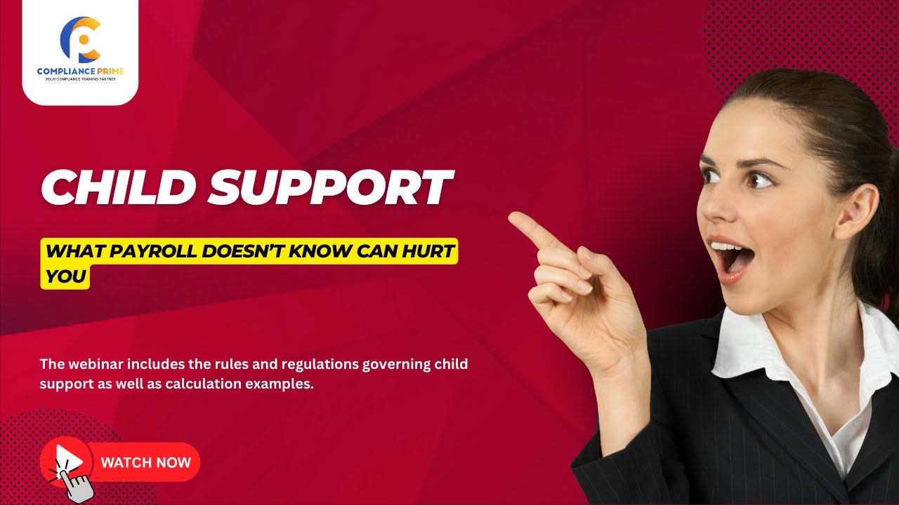 Child Support Challenges In Payroll | Key Insights You Can't Miss | WEBINAR - YouTube
