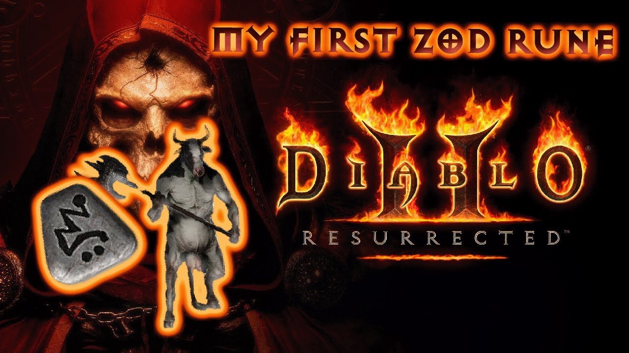 My first ZOD RUNE drop EVER! - YouTube