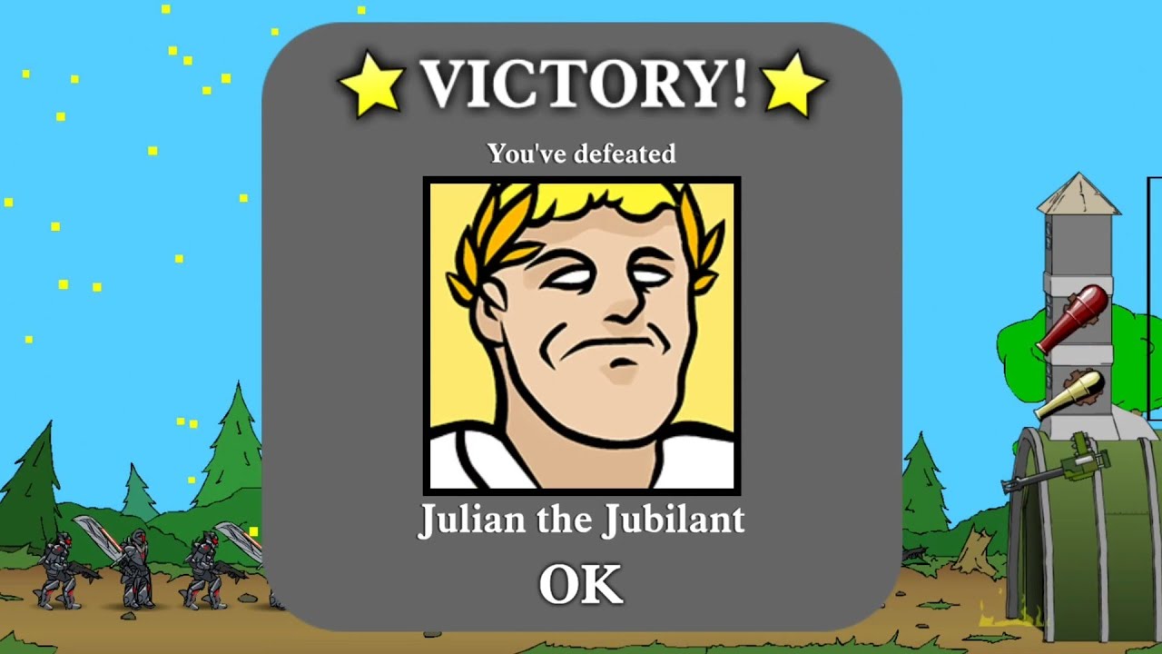 Age of War - Generals Julian the Jubilant Full Gameplay - YouTube
