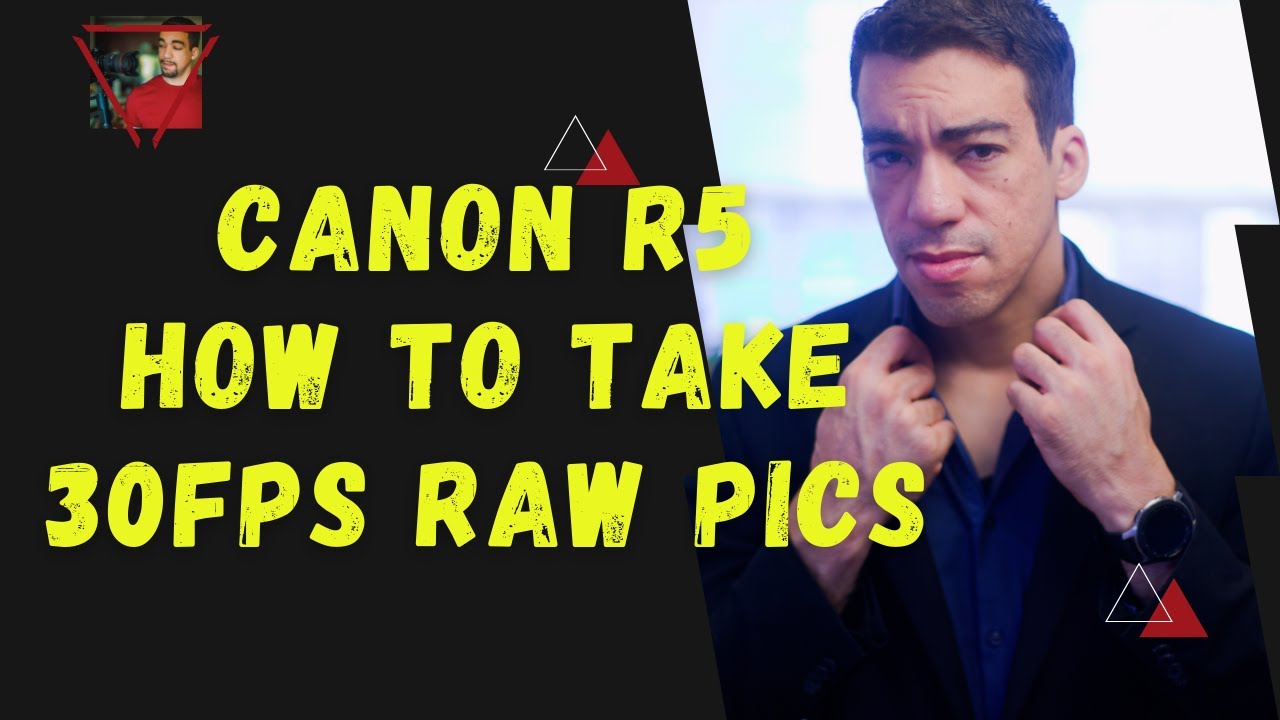 Canon R5 - How to take 35MP Raw photos at 30 frames per second! - YouTube