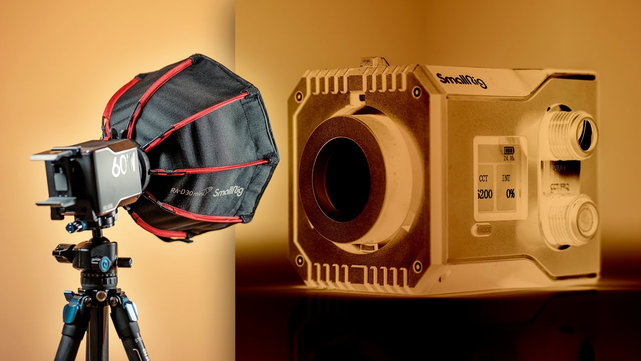 Review: SmallRig RC 60B COB LED video light - YouTube