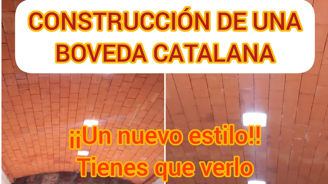 como construir un techo en bóveda Catalana (tienes que ver este estilo ...