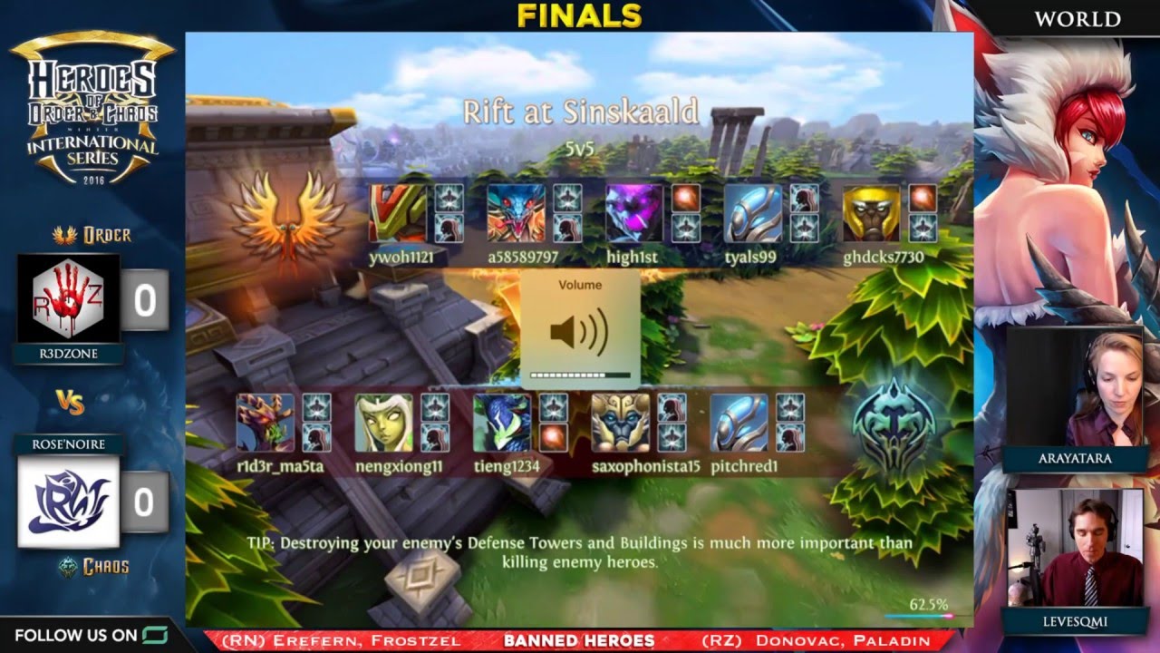 HOC International Winter Series 2016 World Finals - Rose'Noire vs ...