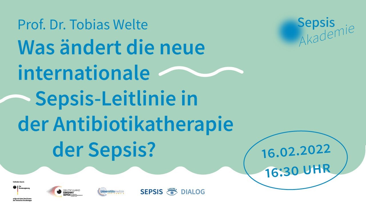 #SepsisAkademie mit Prof. Dr. Tobias Welte - YouTube