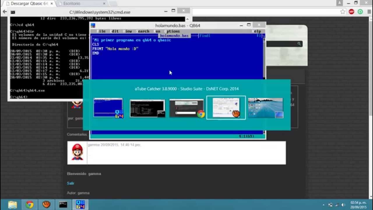 Curso Básico Qbasic parte 1-Gratis - YouTube
