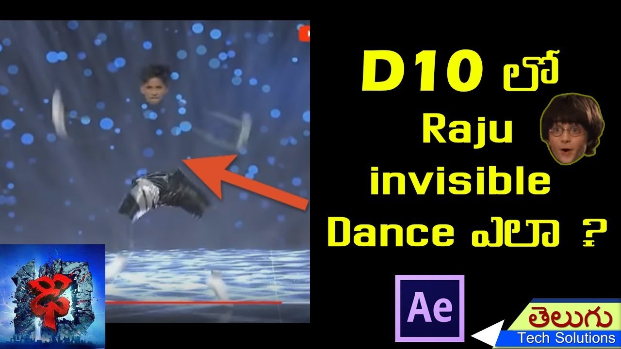 Dhee 10 Raju invisible dance performance/how it possible | after ...