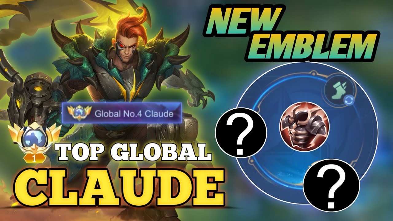UPDATE! CLAUDE NEW EMBLEM PERUSAK META! AUTO JADI MM TERKUAT DI PATCH ...