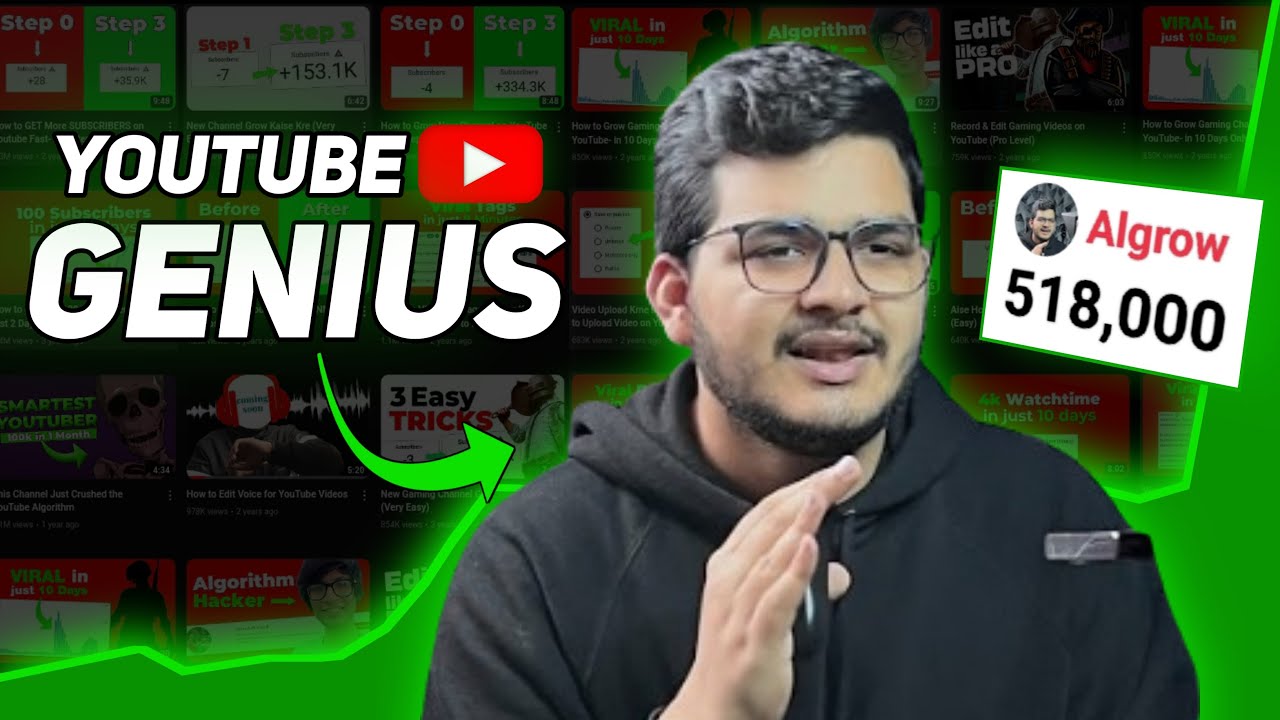 How @Algrow Cracked YouTube Algorithm ( You Can Too) - YouTube