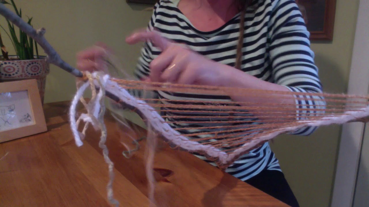 "Y" branch weaving - YouTube