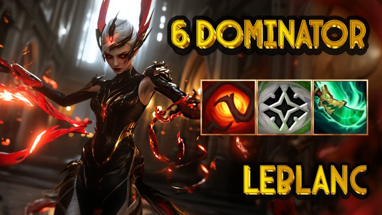 6 Dominator - Leblanc | TFT Into the Arcane | Teamfight Tactics - YouTube