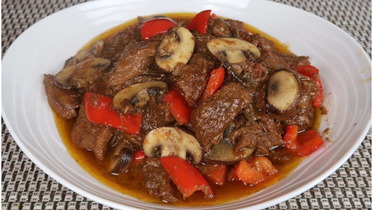 BEEF ASADO NA PANG UNLI RICE - YouTube