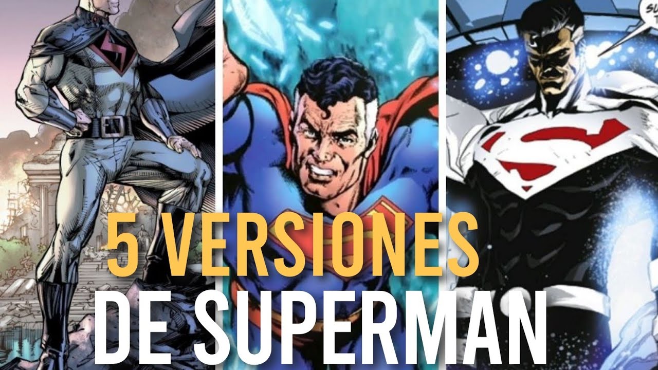 5 versiones de superman en el MULTIVERSO de DC(Superman). DC comics ...