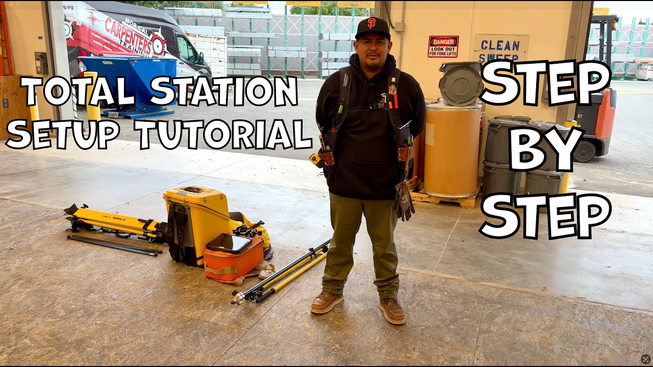 Total Station Complete Setup | Step-by-Step Guide for Beginners - YouTube