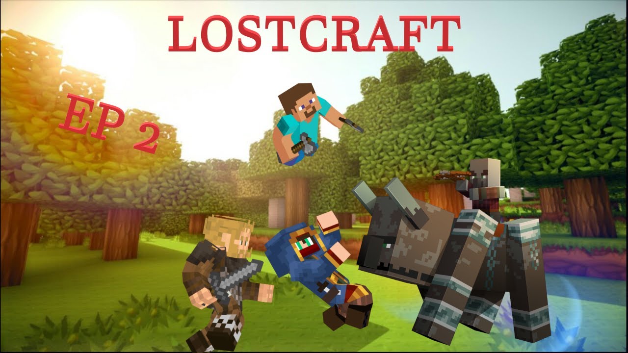 ATACAMOS A UNOS SAQUEADORES Y INVADEN UN PUEBLO!! - 2# LOSTCRAFT (SERIE ...