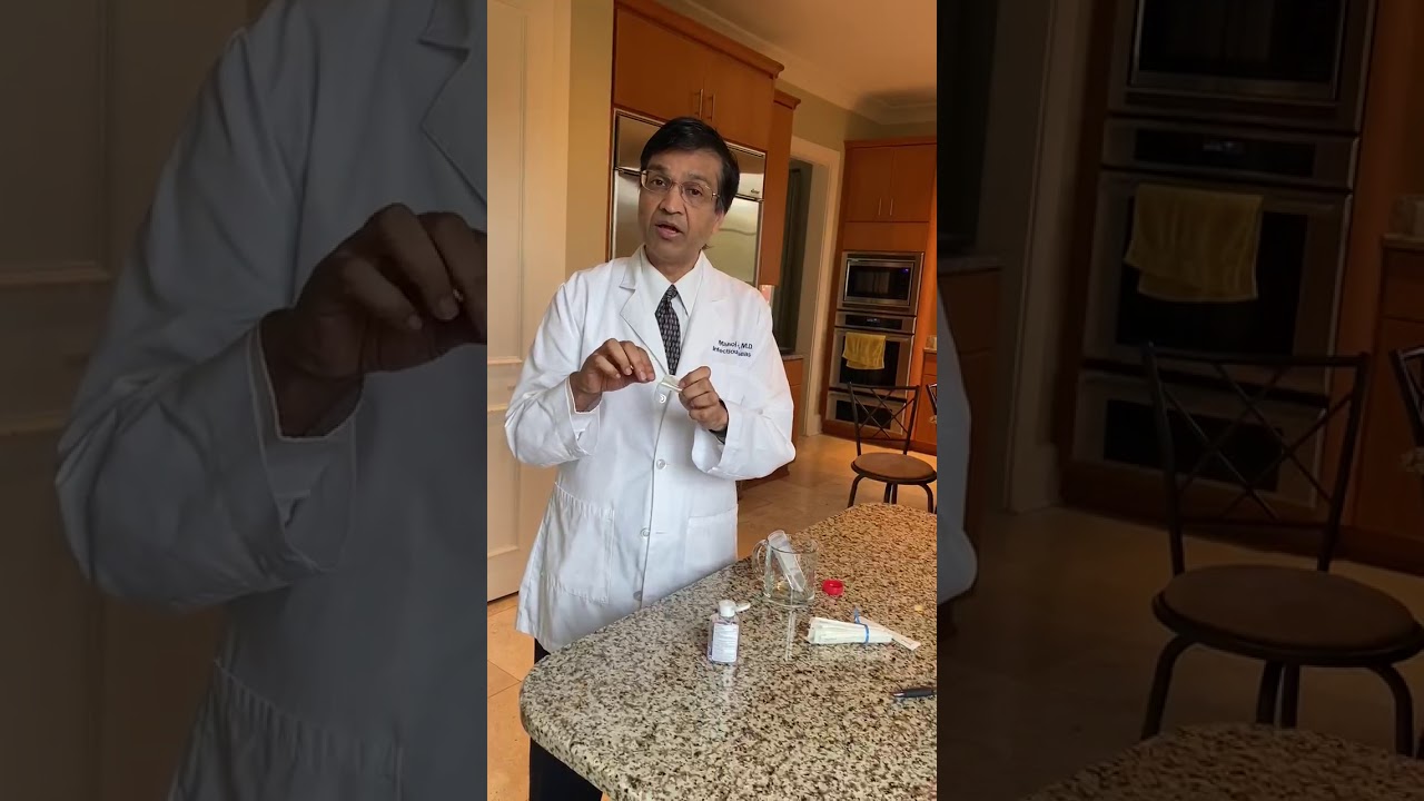 How to Self-Collect a Nasal Swab for COVID-19 Testing - YouTube