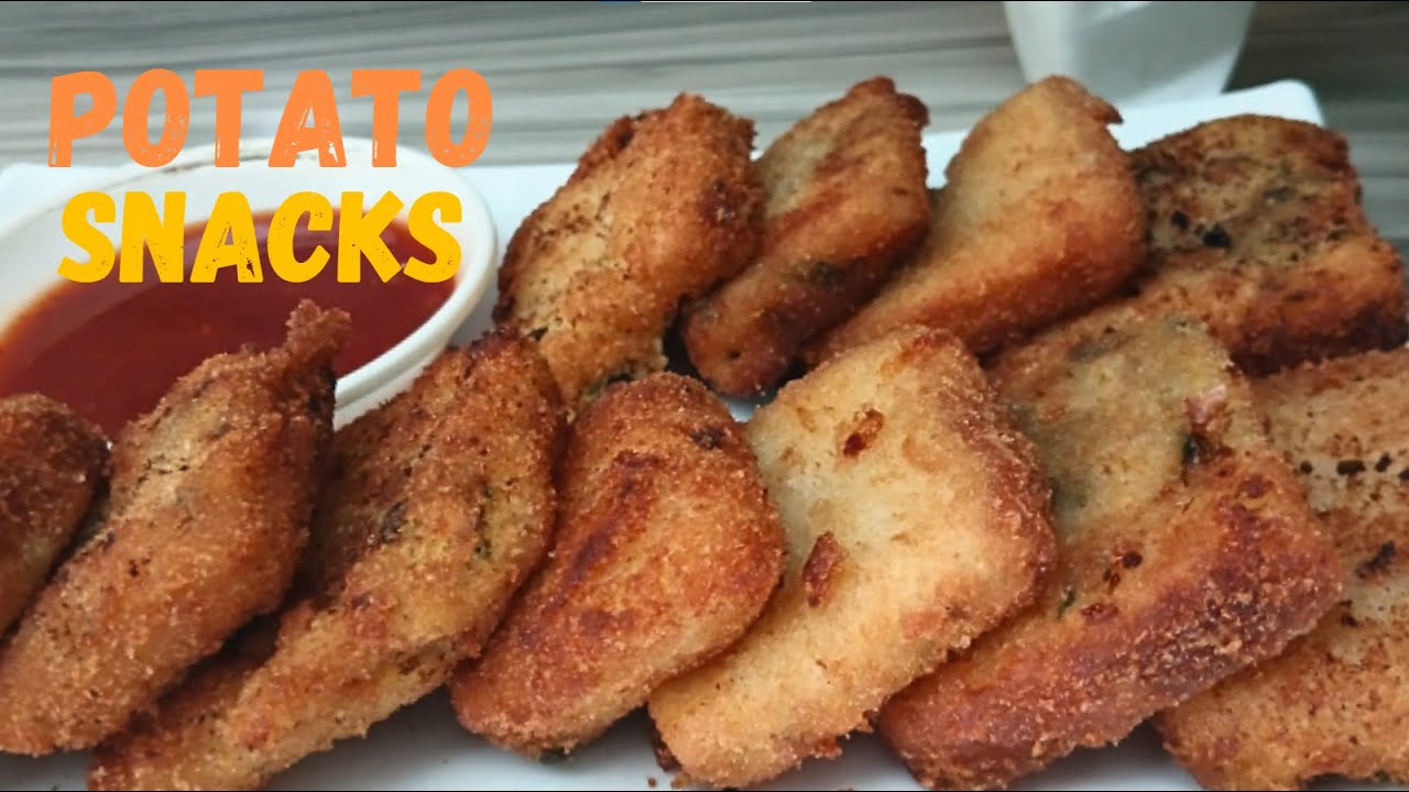 Potato Snacks Recipe | Crispy Potato Snaks Recipe | Evening Snacks ...