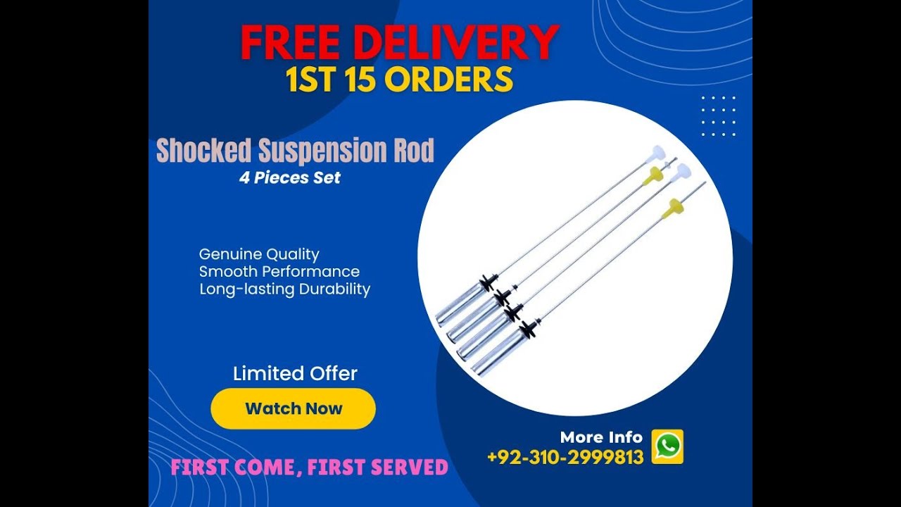 Shocked Suspension Rods 4 Pieces Set for Haier Automatic Washing ...