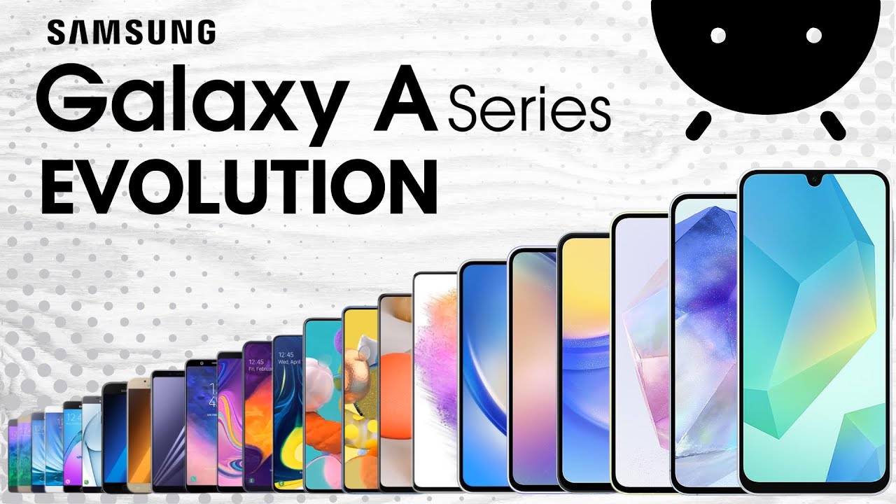 Evolution of Samsung Galaxy A Series | Samsung Galaxy A16 5G - YouTube