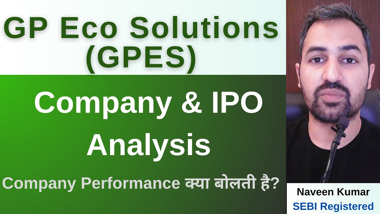 GP Eco Solutions IPO | GP Eco Solutions Limited IPO |GPES | Invergy | GMP | Review | Analysis ...