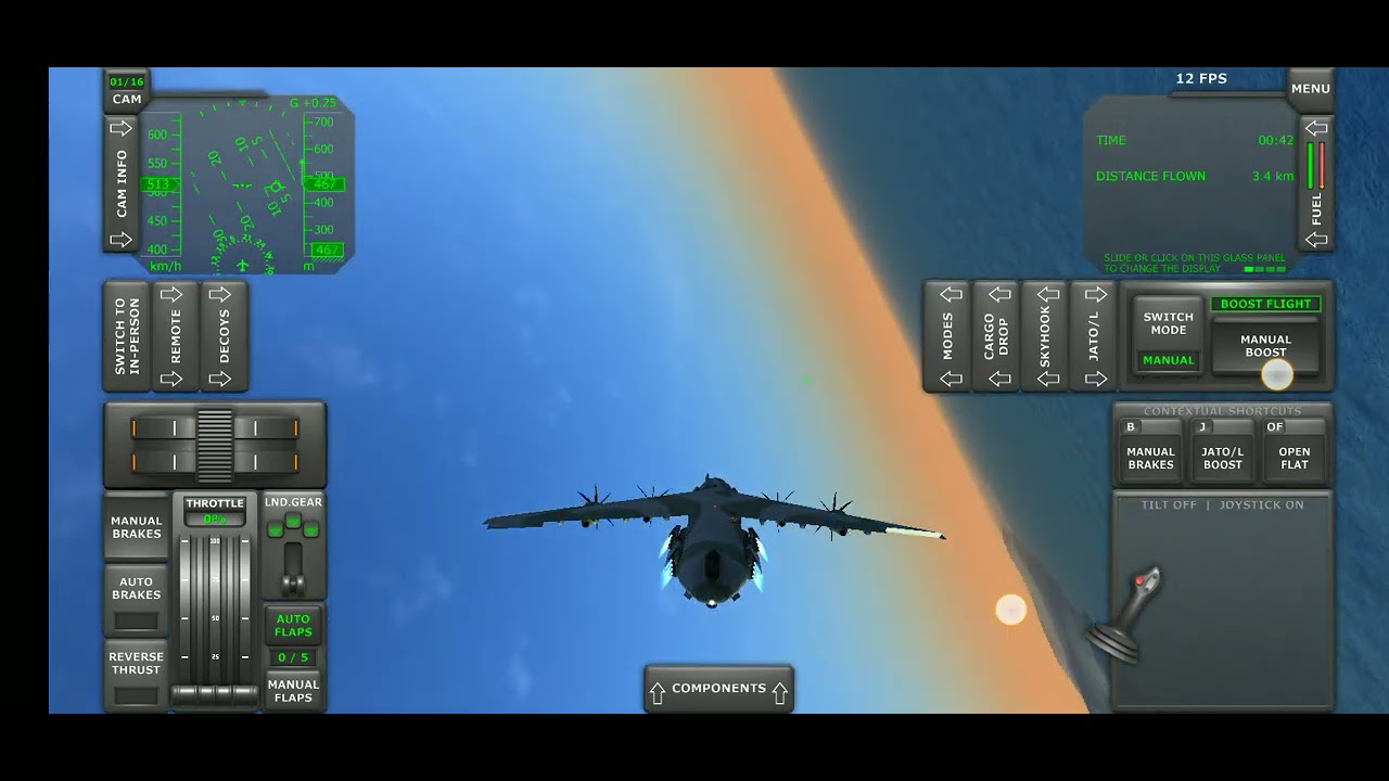 Flying my plane without any wingtip - YouTube