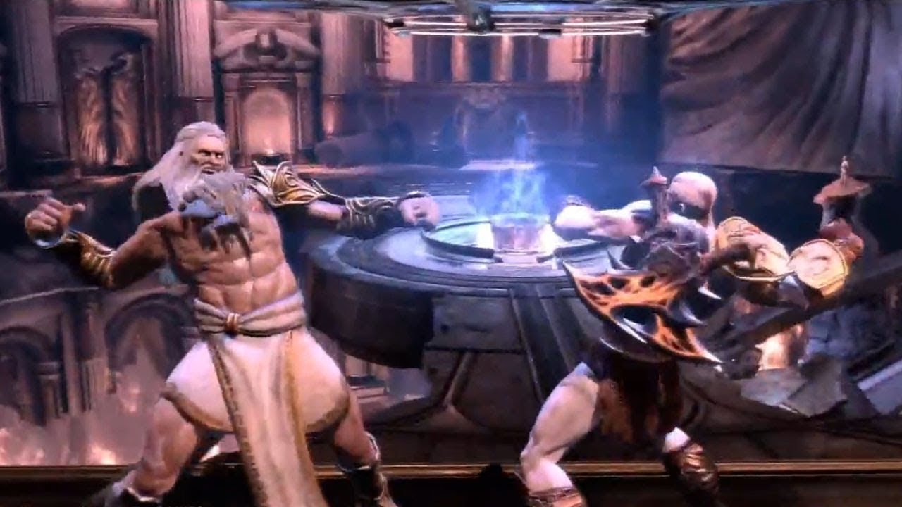 God of War 3 - Gameplay - ZOOS Boss Fight - YouTube
