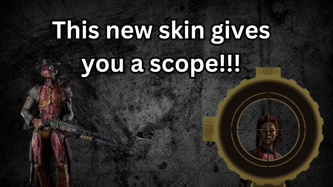 This new skin gives you a scope! - YouTube