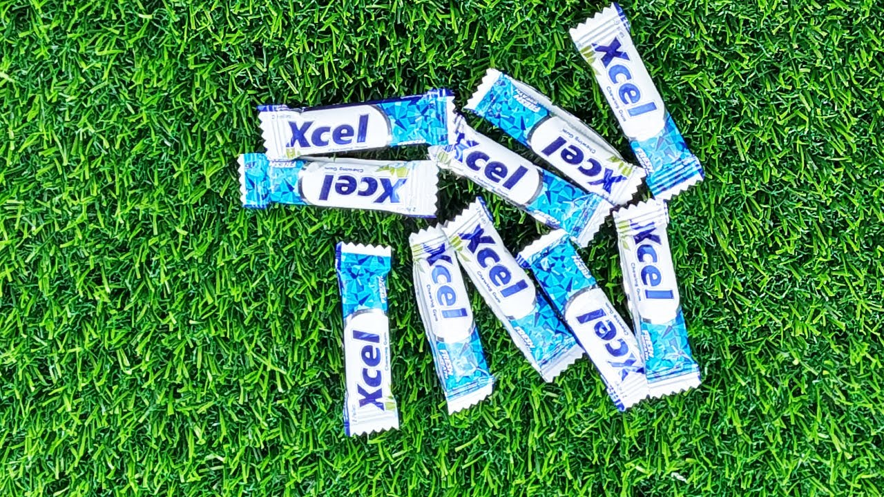 Xcel Cool & Fress Chewing gum | Satisfying Video | Fresh Breath | Pran ...
