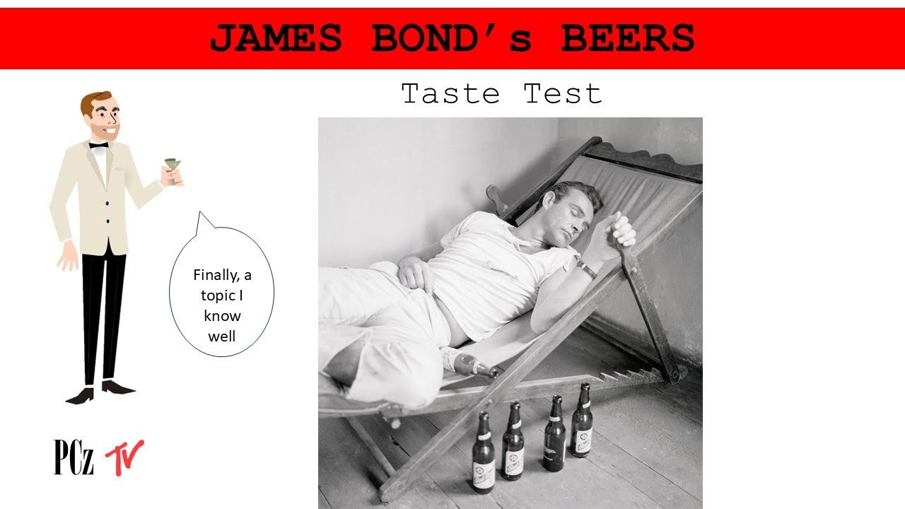 James Bond's Beers: A Taste Test - YouTube