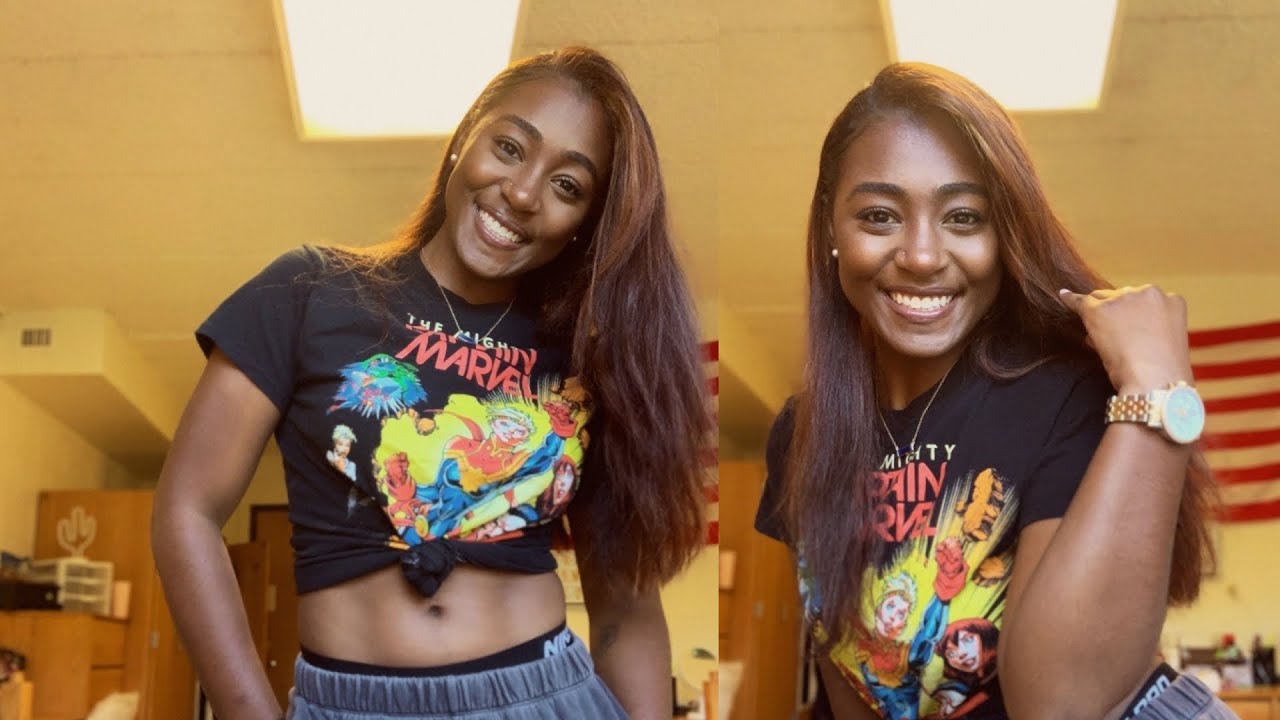 Straightening my Hair in 2020 for the First Time | Jade Edwards 2020 ...