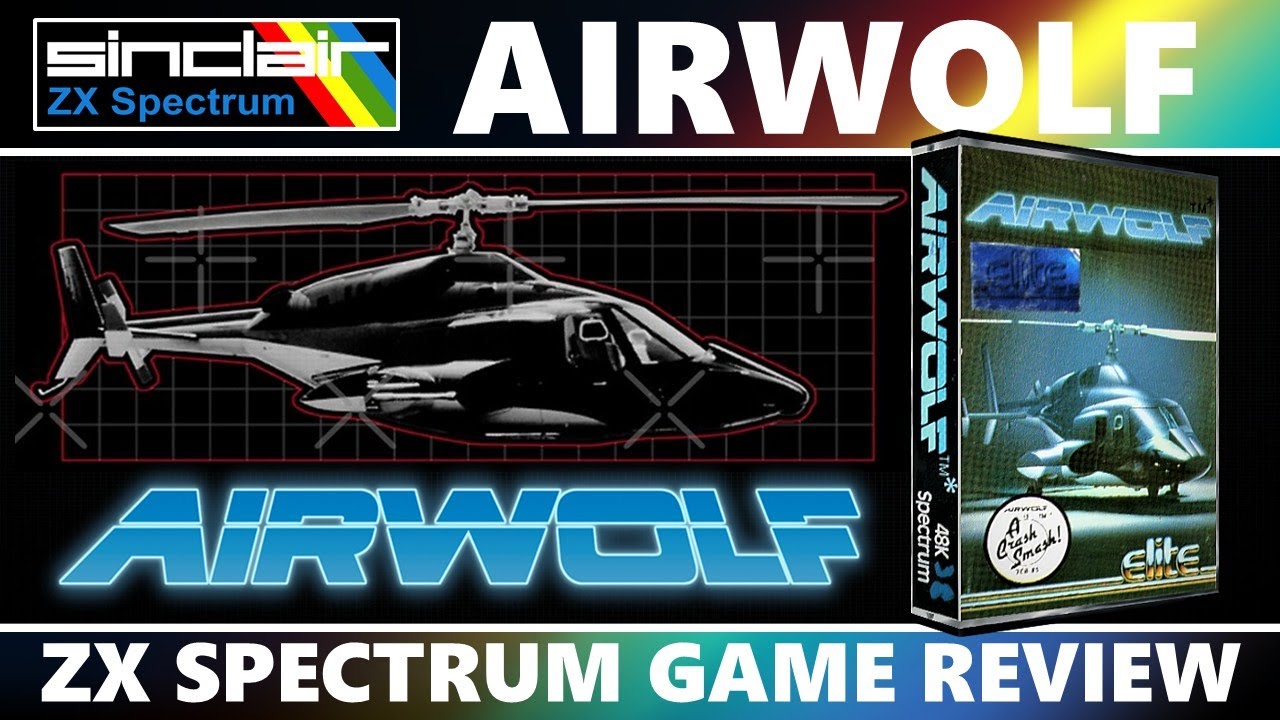 AIRWOLF (ZX SPECTRUM) - YouTube