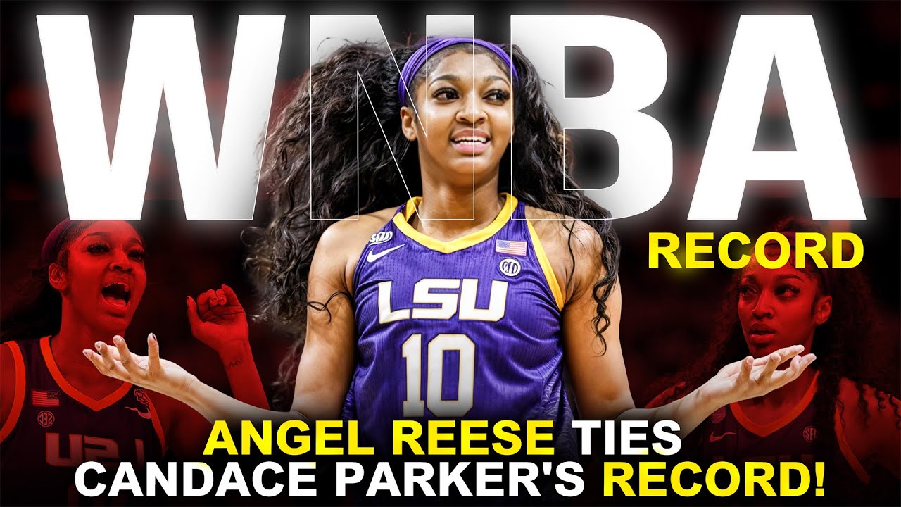 WNBA Record Breaker! Angel Reese Matches Candace Parker’s Stats! - YouTube