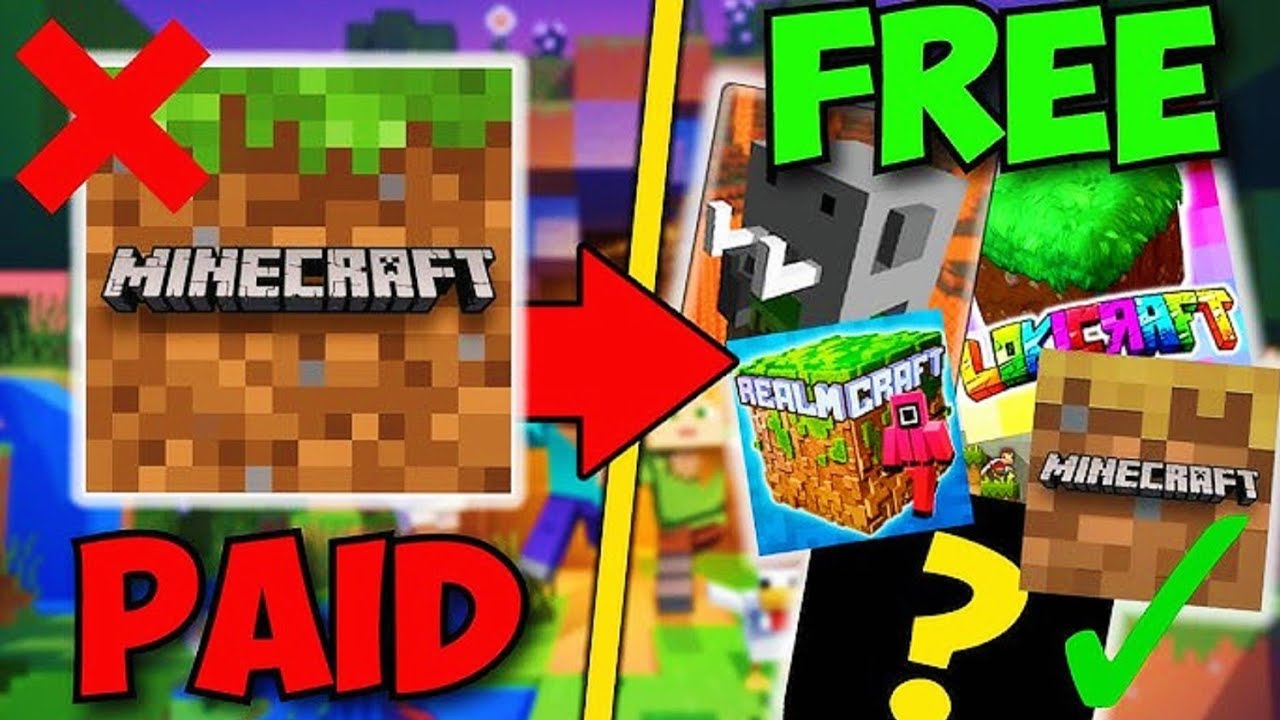 I Found Free Real Minecraft Games 😱 On Playstore 😎 - YouTube