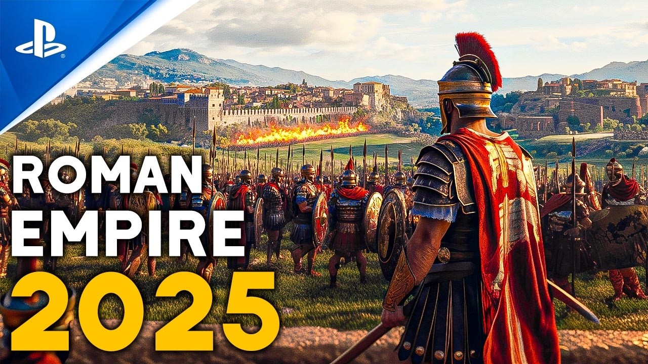 TOP 15 Upcoming ROMAN EMPIRE Games of 2025 - YouTube