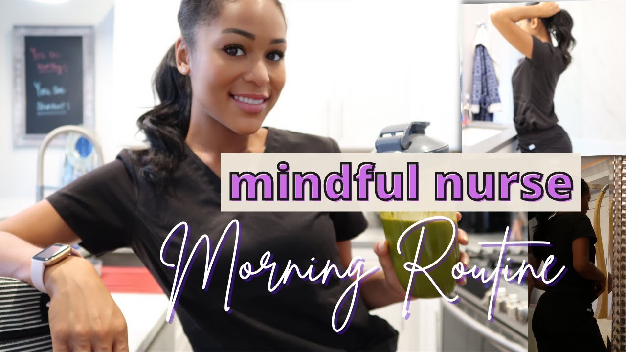 MY 8AM NURSE MORNING ROUTINE (REALISTIC & MINDFUL) | NURSE AISHAH - YouTube