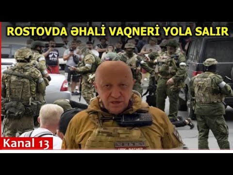 Priqojin və dəstəsi Rostovu BELƏ TƏRK ETDİ - ANBAAN VİDEO